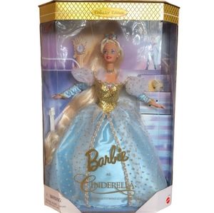 Barbie | Toys | Nib Vintage Barbie As Cinderella 9s Fairytale Barbie ...